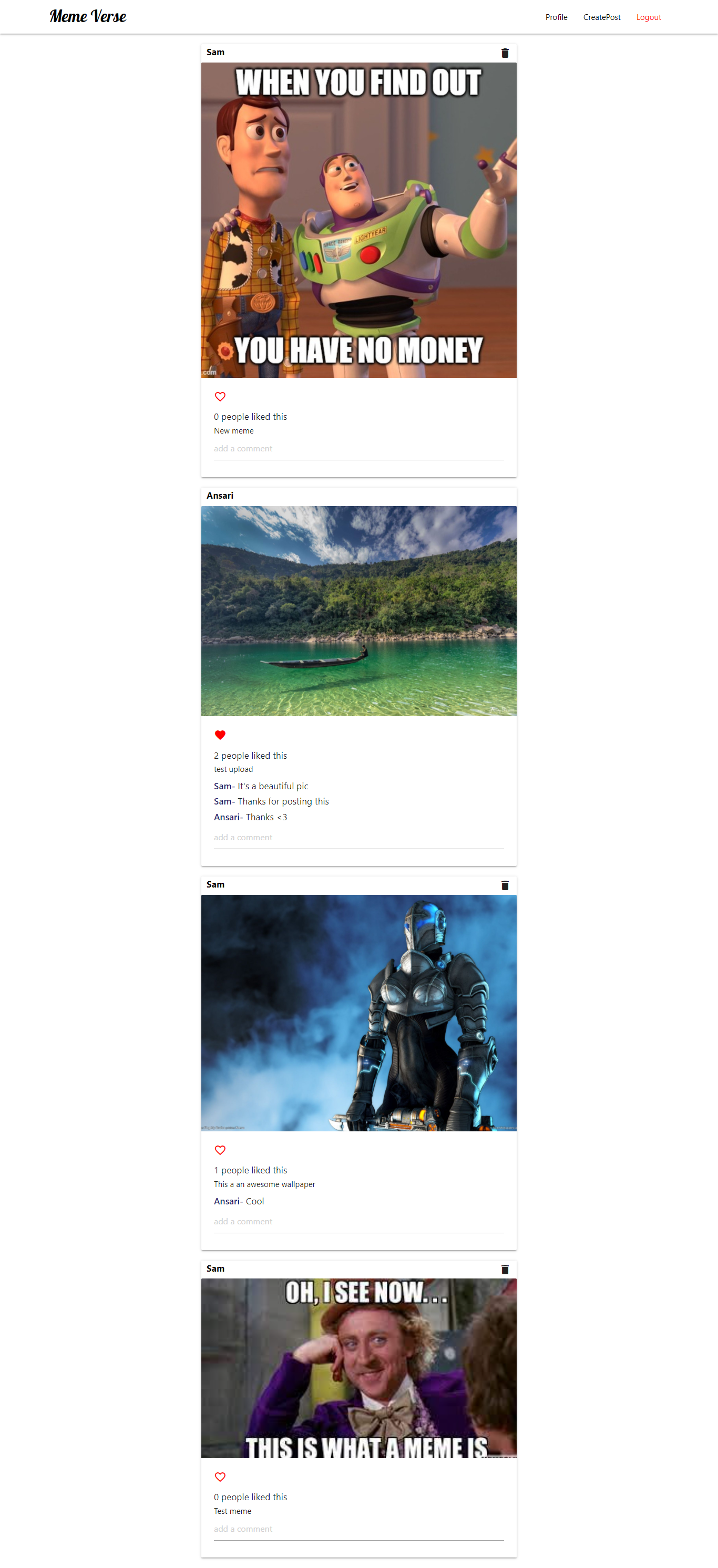 GitHub - Sham-E-Ansari/MemeVerse