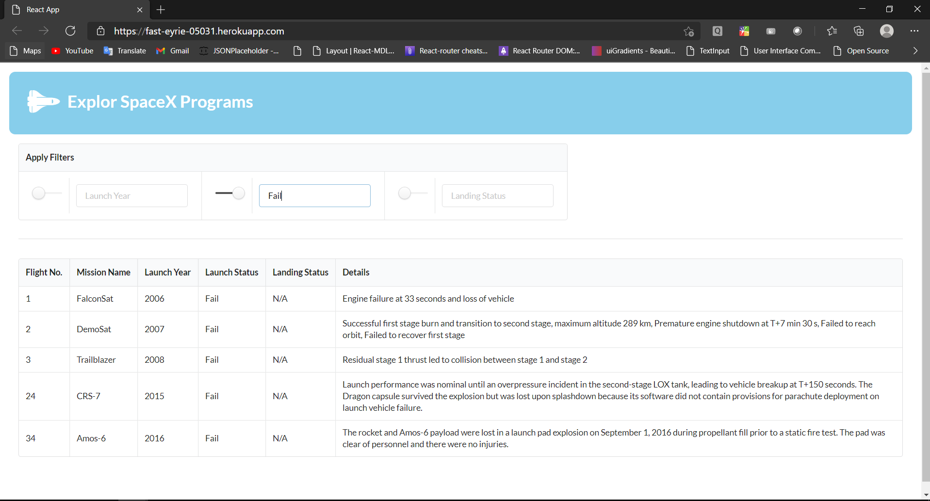 GitHub - jayeshuk/SpaceX-Programs