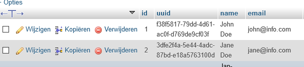 Column not shown: uuid · Issue #146 · beyondcode/invoker-community · GitHub