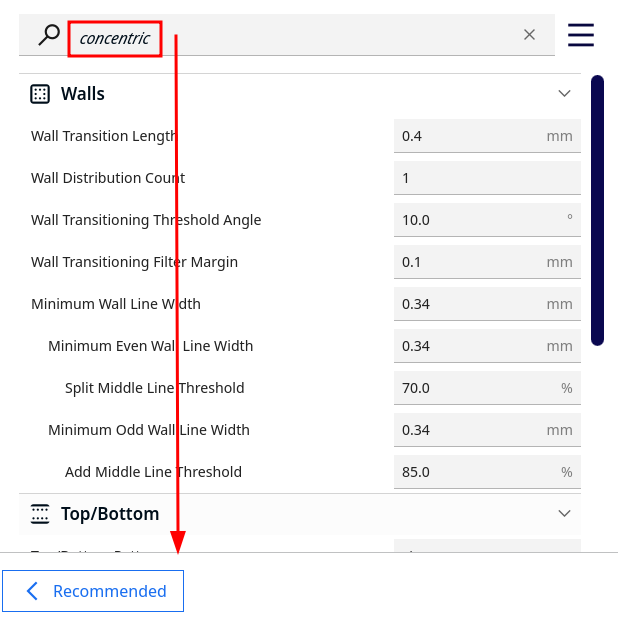 Search returns too many irrelevant results · Issue #12260 · Ultimaker/Cura · GitHub