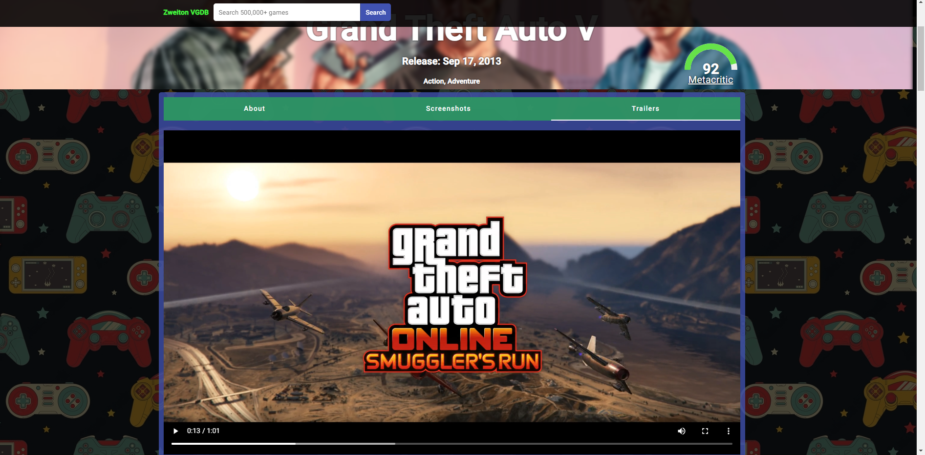 GitHub - Jogira/ng-video-game-db: Angular app to show a simple and ...