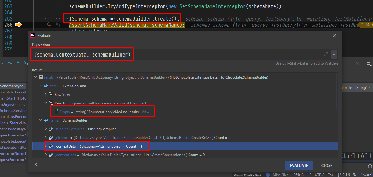 Schemabuildercontextdata Is Not Copied To Schemacontextdata · Issue 2967 · Chillicream
