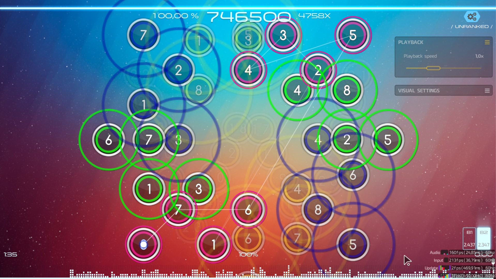 Gameplay performance drops with high numbers of hitobjects on screen ...