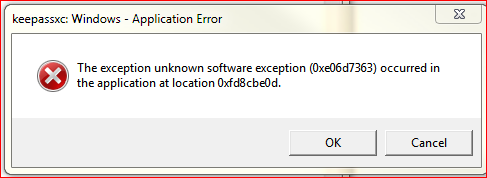 Application crashes when attempting to copy · Issue #3103 · keepassxreboot/keepassxc · GitHub