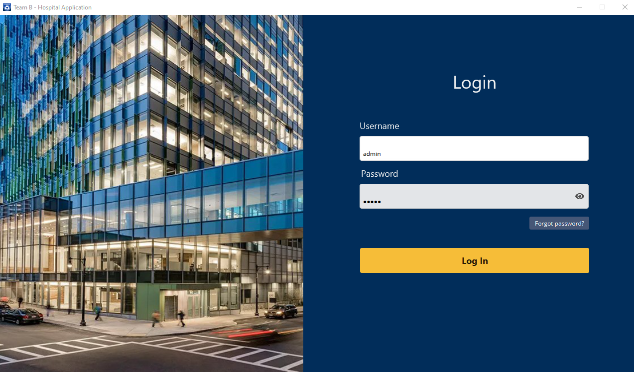GitHub - holmes1000/Hospital-Application