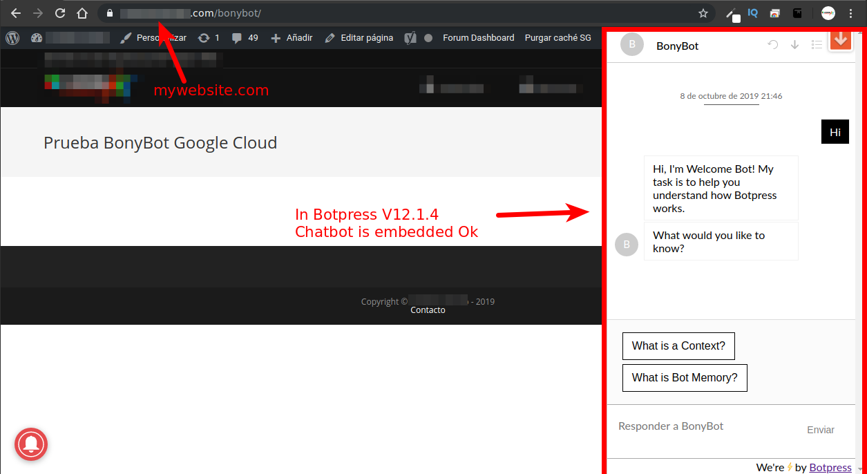 CORS Error embebbing the bot in the website - Channel Web · Issue #826 · botpress/v12 · GitHub
