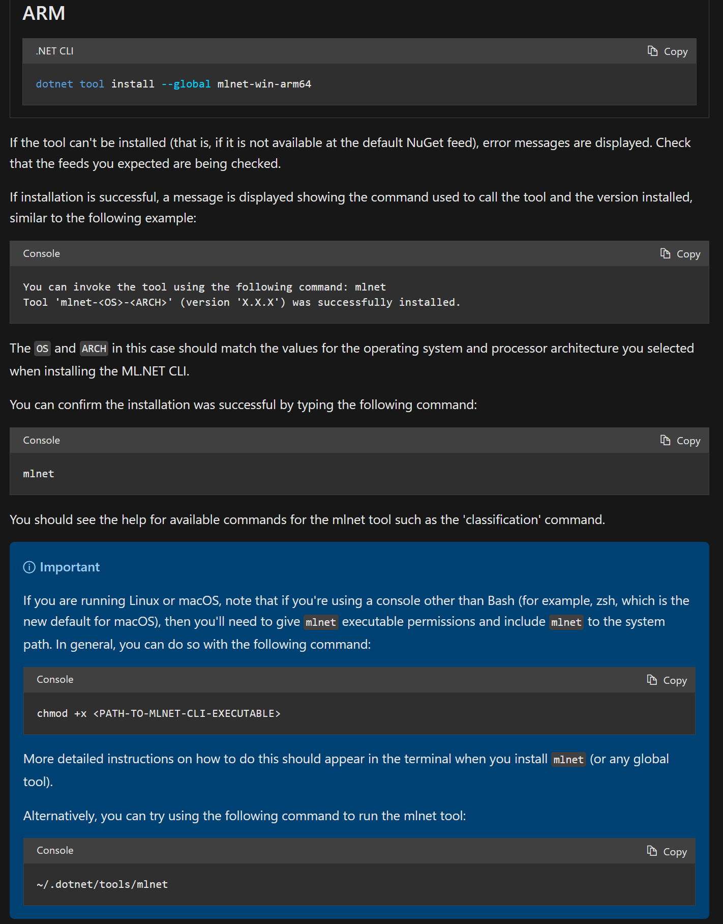 mlnet command will not run - wrong sdk in tutorial · Issue #1988 · dotnet/machinelearning ...