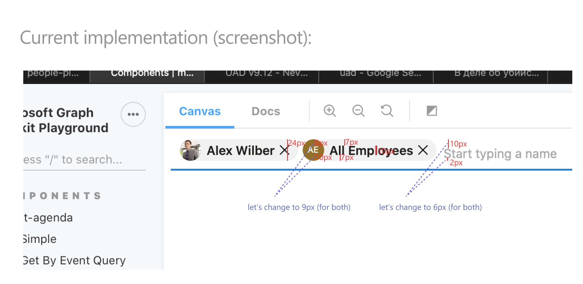 [BUG] people-picker initial height and name alignment · Issue #431 · microsoftgraph/microsoft ...