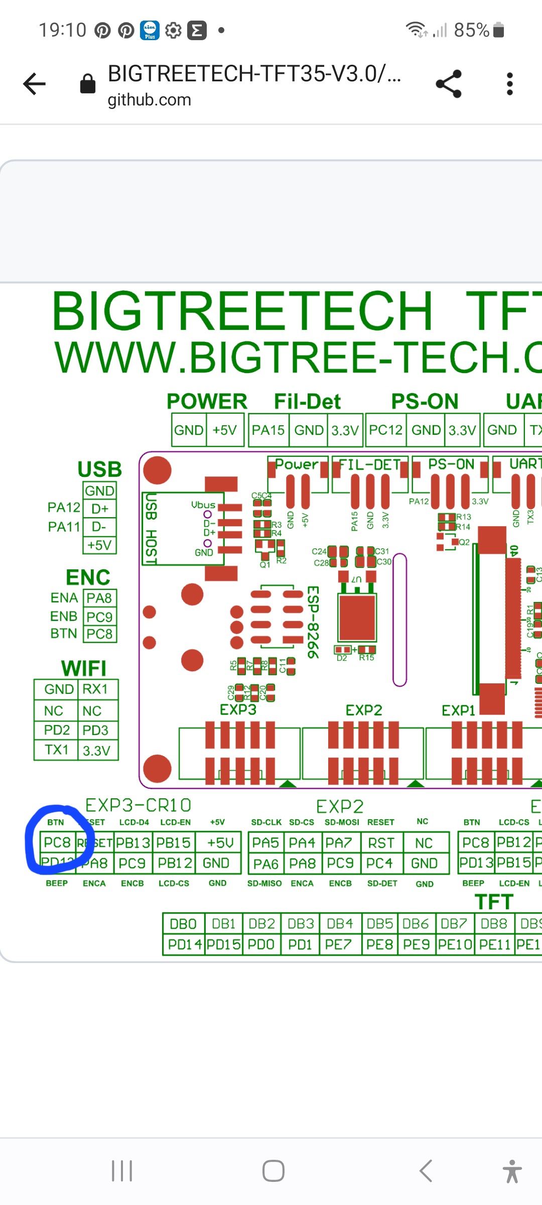 TFT35 V3.0 self-switching that won't stop · Issue #164 · bigtreetech/BIGTREETECH-TFT35-V3.0 · GitHub