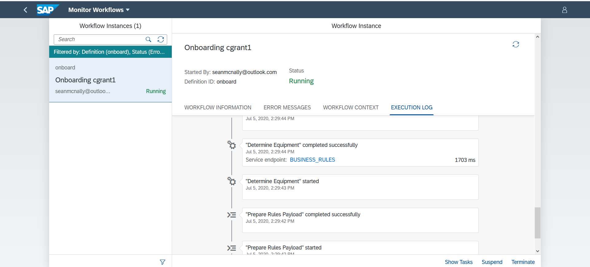 Run The Employee Onboarding Sample Scenario · Issue 5375 · Sap Tutorials Tutorials · Github