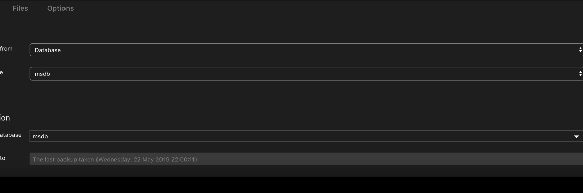 Restore Database source name throws exception · Issue #5060 · microsoft/azuredatastudio · GitHub