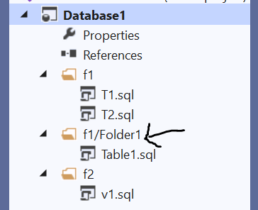 Nested folders dont show correctly in SSDT for MAC style paths · Issue ...