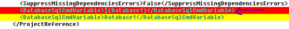 Database Sqlcmd Variable Name Has Extra · Issue 12522 · Microsoft