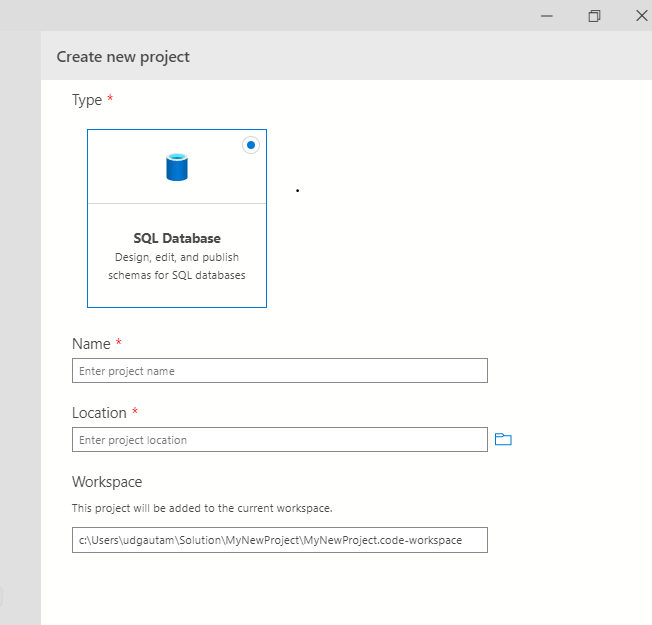 Create New Project Dialog Has Only One Template And Looks Incomplete · Issue 13442 · Microsoft