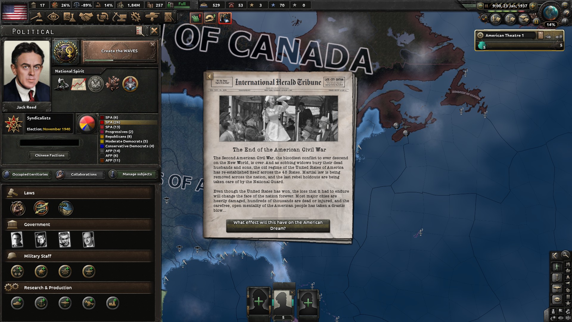 USA - 2ACW ending before it starts · Issue #8375 · Kaiserreich ...