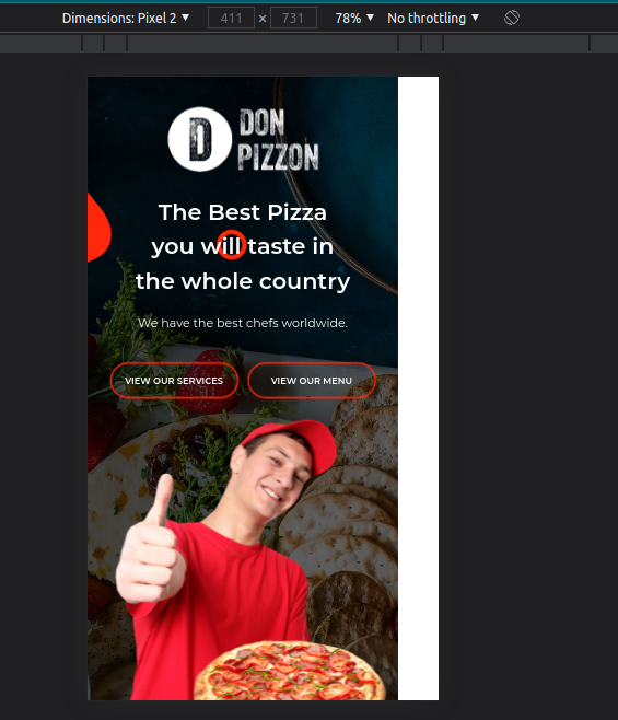 Responsive issue · Issue #1 · Carlos-vargs/landing-page-pizza · GitHub