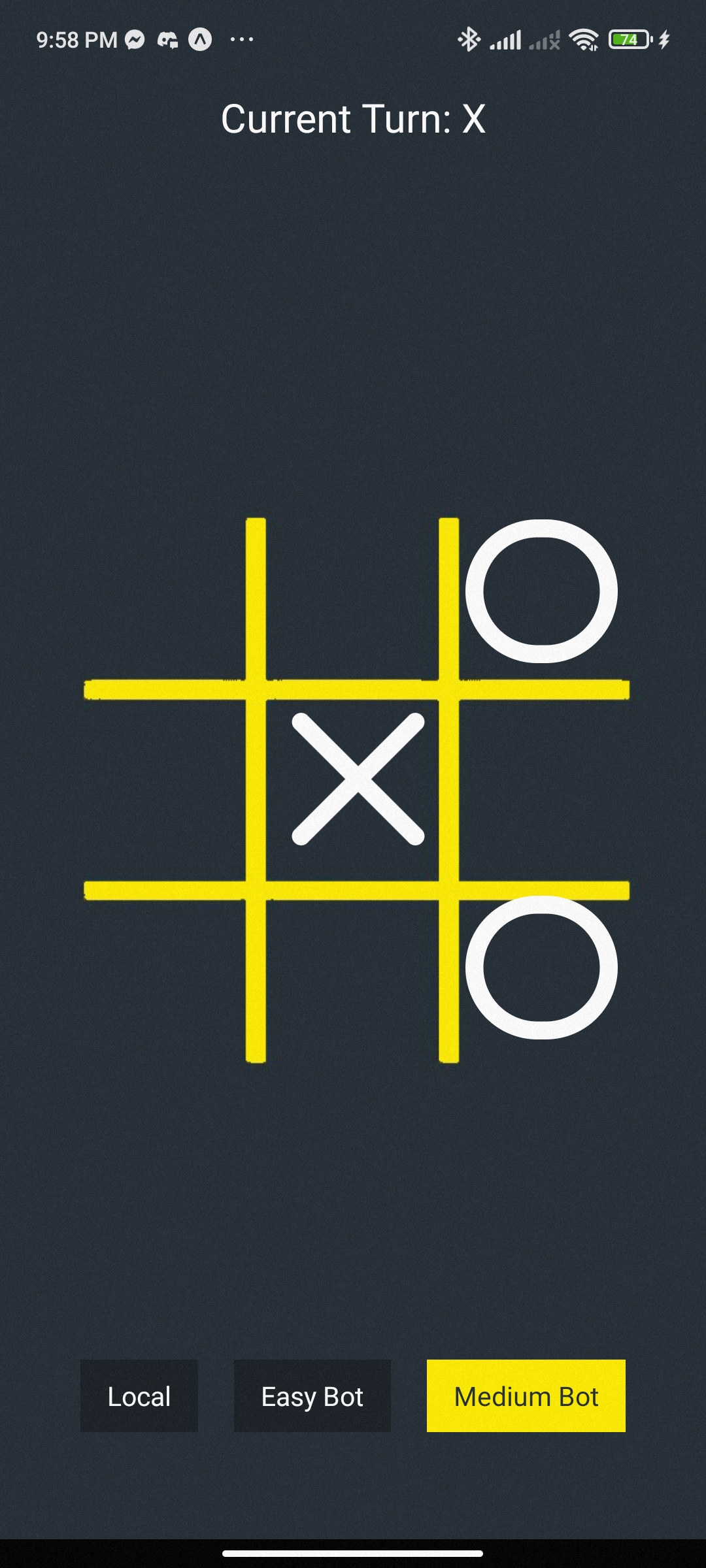 GitHub - aymenmissaouii/XoAppreact-native: Tic Tac Toe game for beginners who want to practice ...