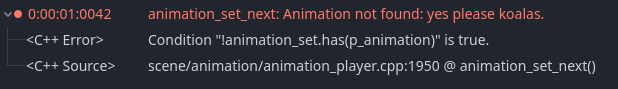 AnimationPlayer transitions transitioning from an AnimationLibrary Animation malfunction · Issue ...