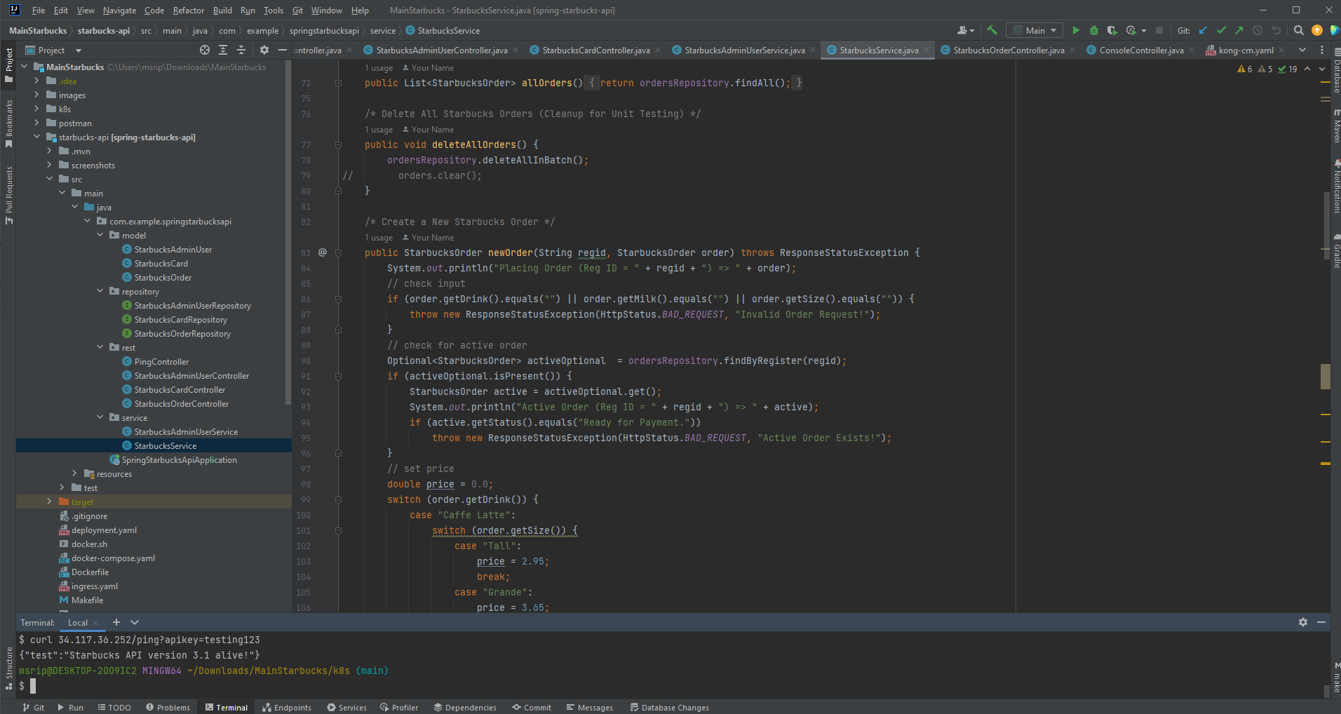 GitHub - MarkSaweres/Starbucks