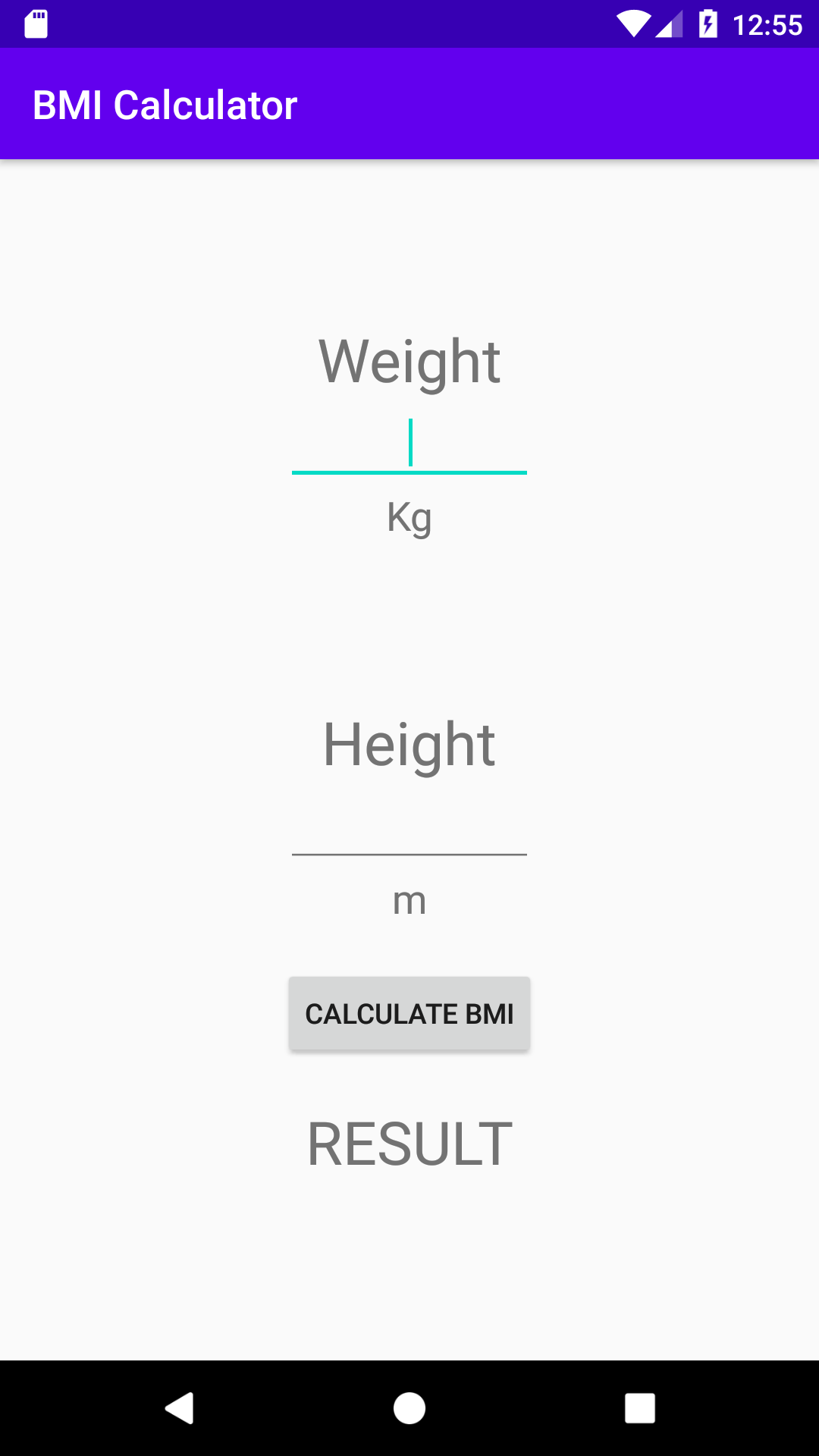 GitHub - rochan-man-maharjan/BMIcalculator: Assignment student id ...