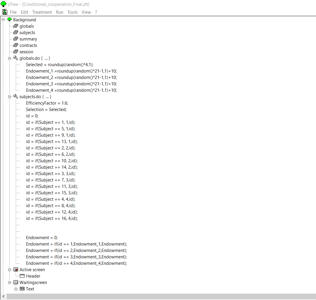 GitHub - nathan-h-le/Conditional-cooperation-experiment-with-z-Tree-programming