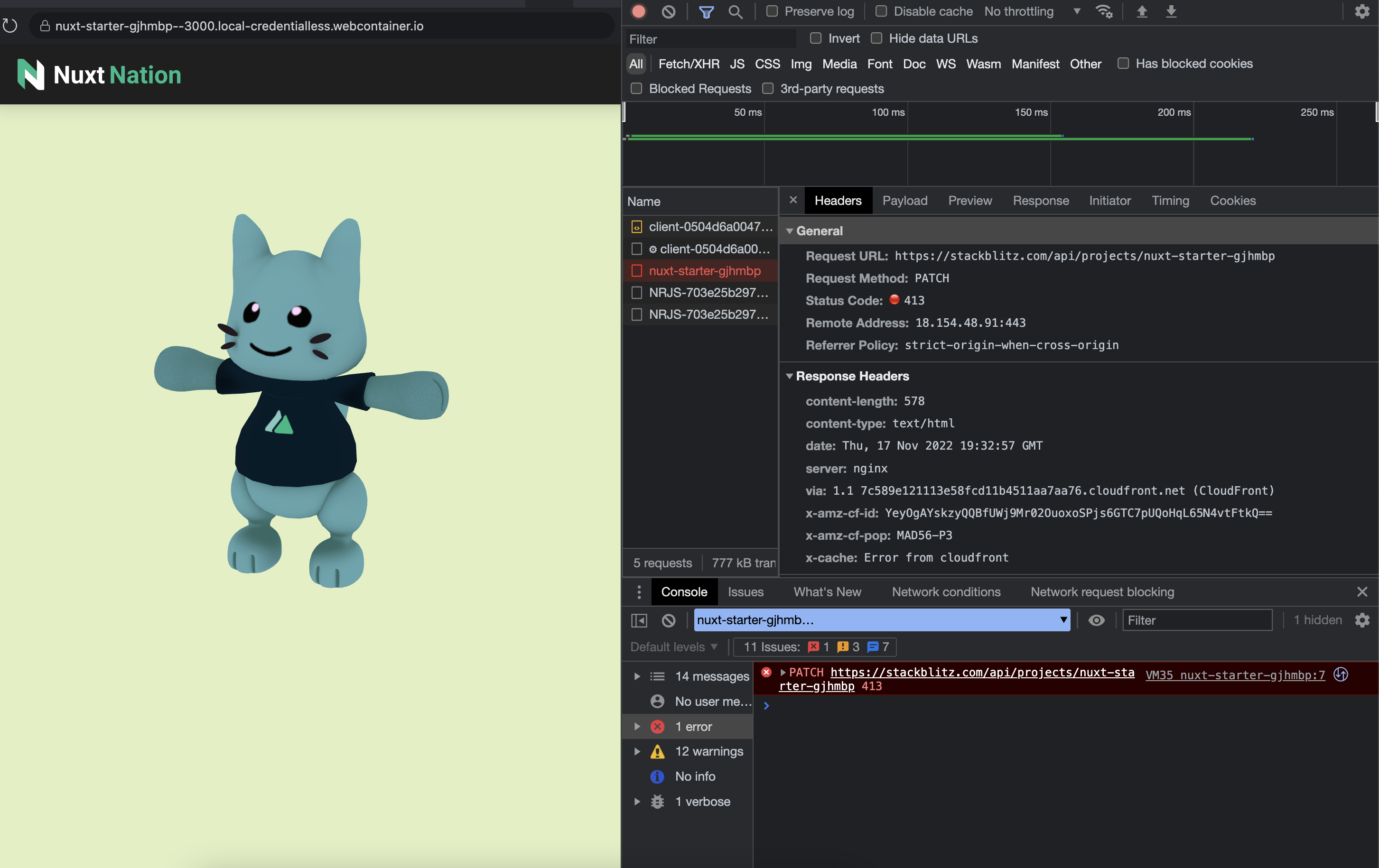 I Can T Save · Issue 2419 · Stackblitz Core · Github