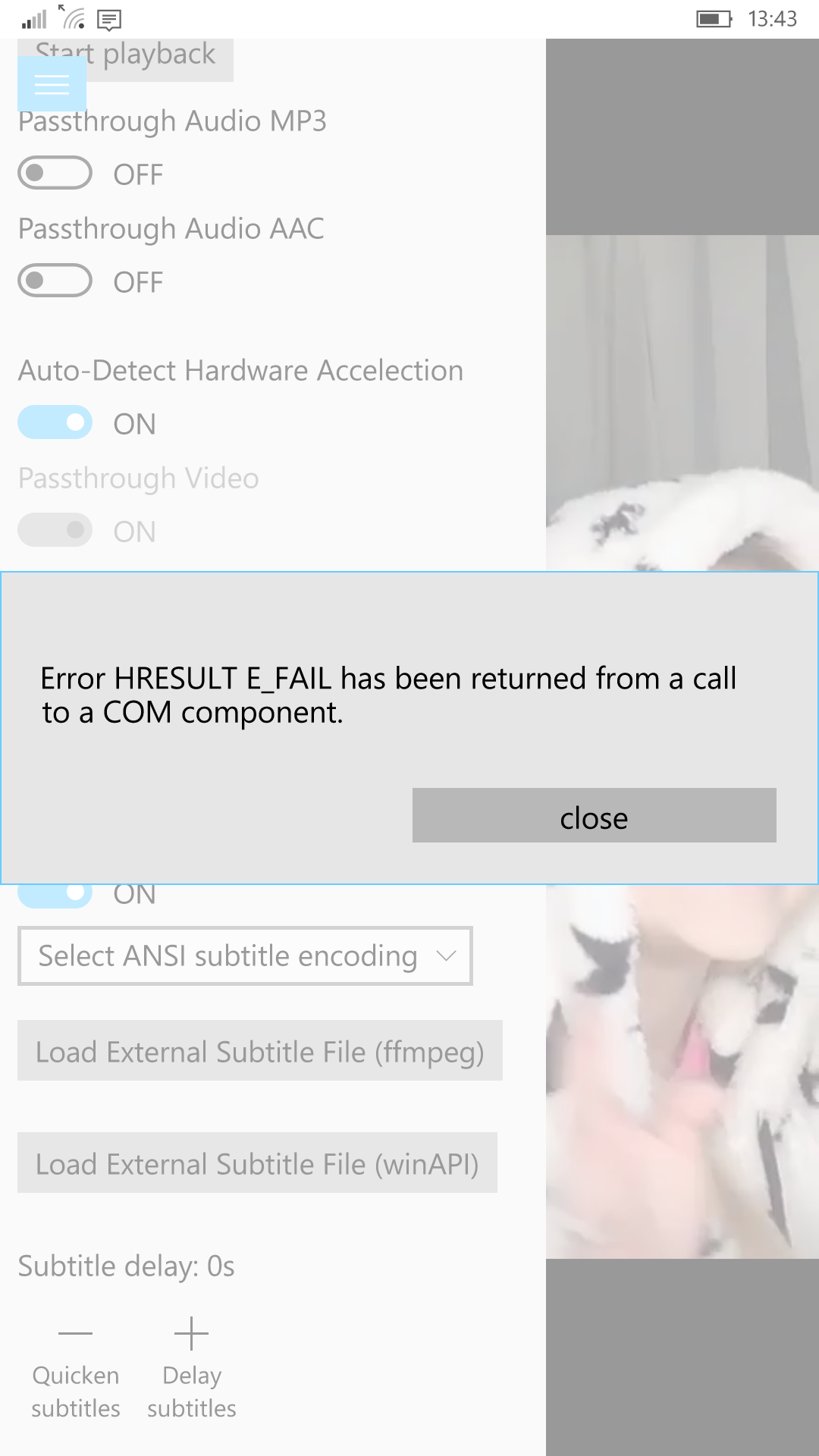FrameGrabber crashes in phones · Issue #171 · ffmpeginteropx/FFmpegInteropX · GitHub