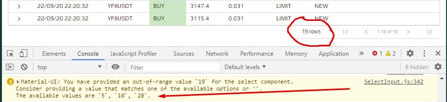 How to turn off pagination check for multiplicity 5 · Issue #2490 · mbrn/material-table · GitHub