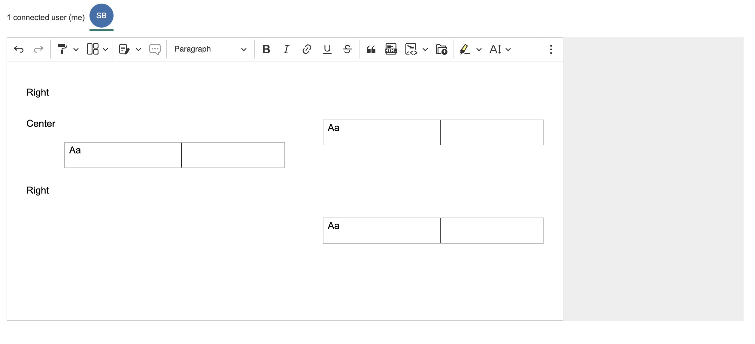 Table Alignment Can Not Be Properly Reflected From Ms Word · Issue 14550 · Ckeditorckeditor5
