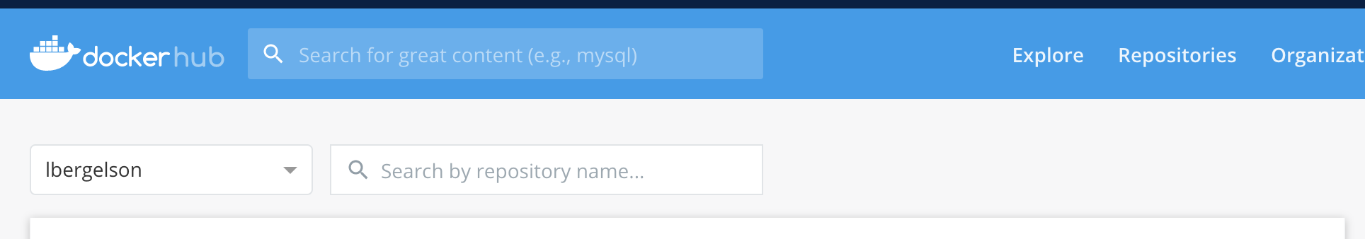 Create Repository Button is sometimes not there. · Issue #1920 · docker/hub-feedback · GitHub