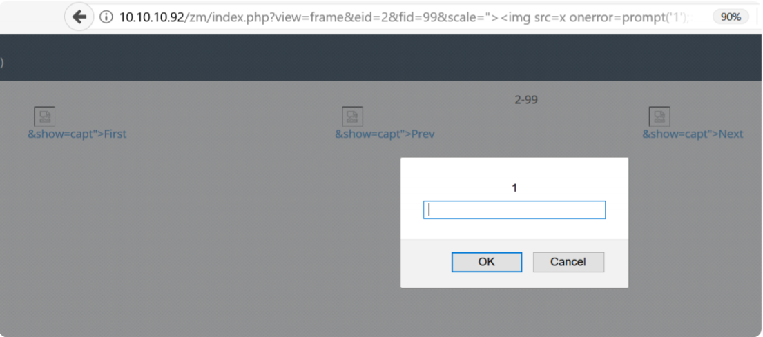 Reflected Cross Site Scripting(XSS) - frame.php · Issue #2447 · ZoneMinder/zoneminder · GitHub
