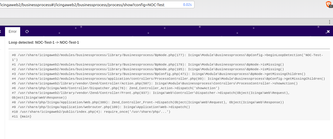 Fixing a Process with a Loop · Issue #161 · Icinga/icingaweb2-module-businessprocess · GitHub