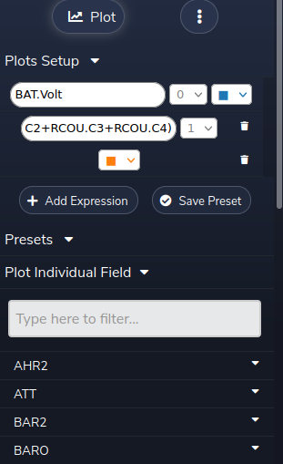 Broken formatting when list of plots expanded · Issue #286 · ArduPilot/UAVLogViewer · GitHub