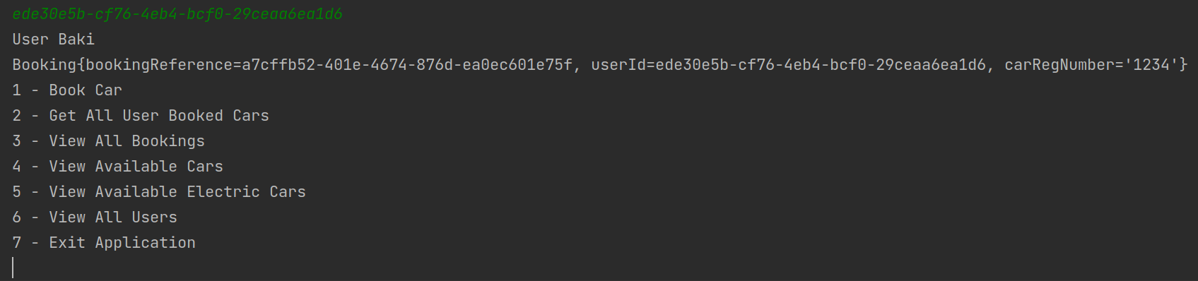 GitHub - akibaz/CarBookingCLIApp2: App for car rental company. This app allows administrators to ...