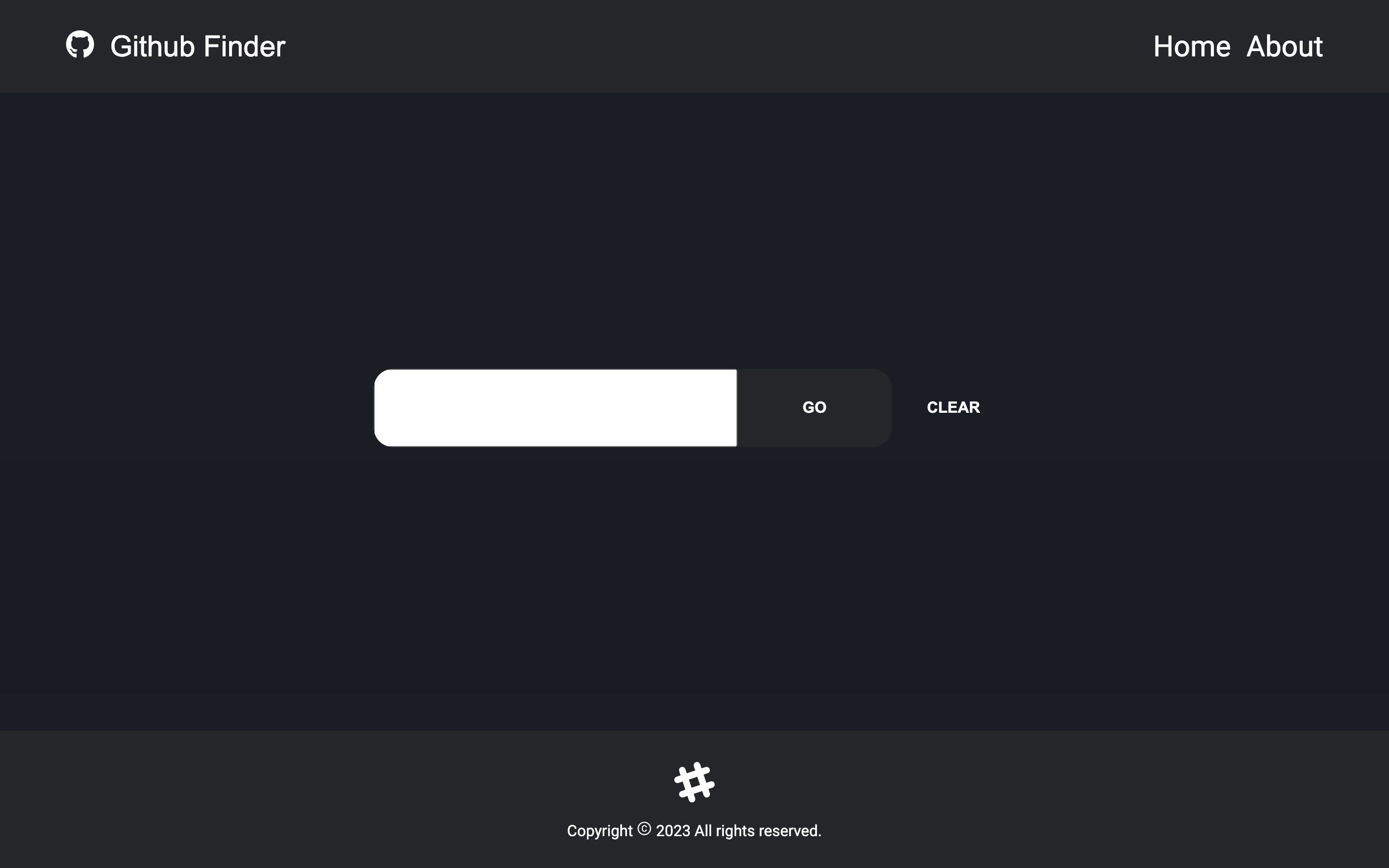 Github Kwe92 Github Finder React App A Complete Custom Overhaul Of The Github Account Finder