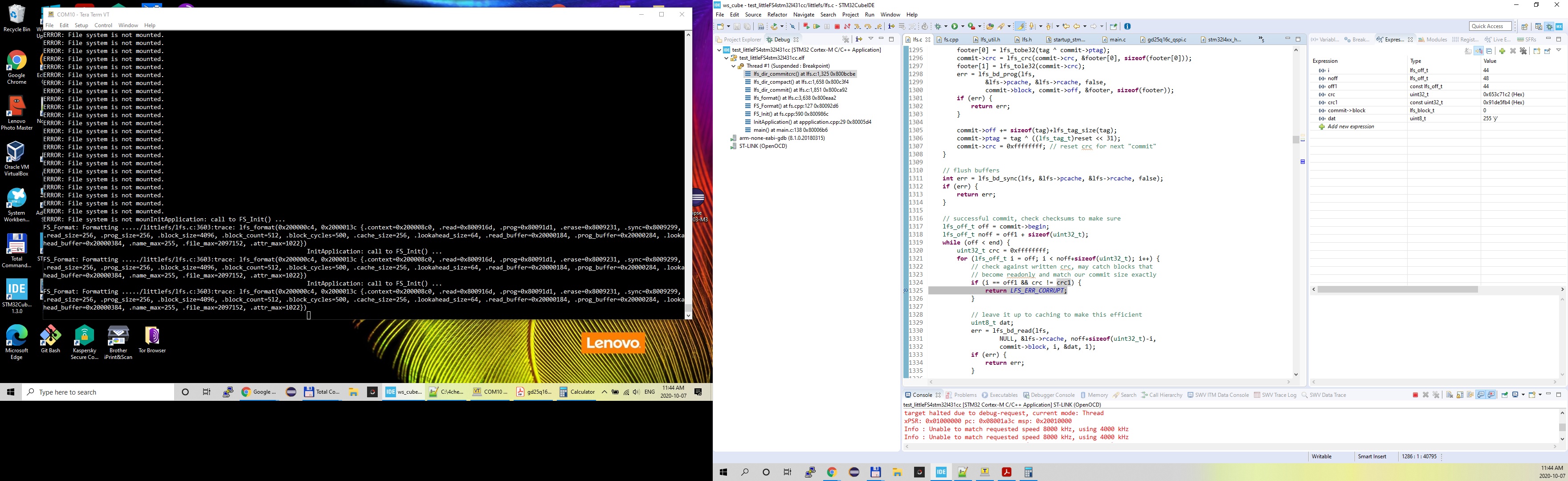 Superblock 0x0 has become unwritable · Issue #468 · littlefs-project/littlefs · GitHub