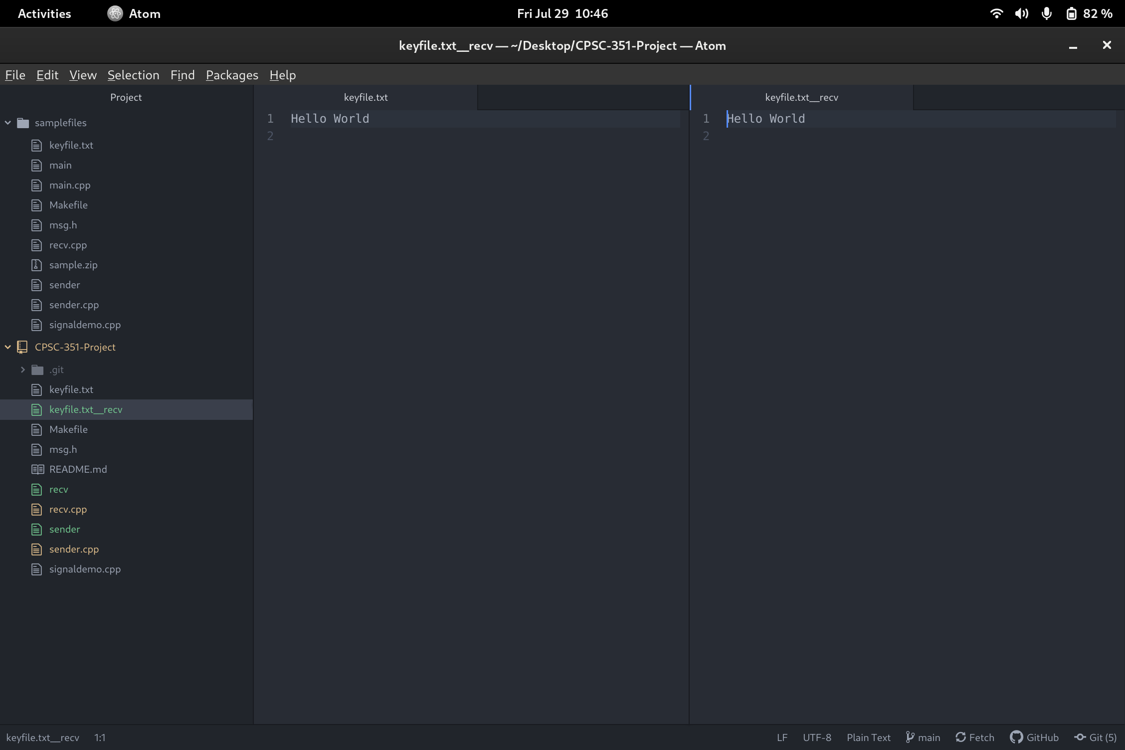 GitHub - LocDNguyen/CS351-OS-System