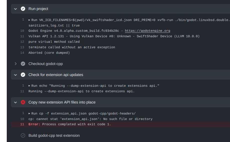 CI doesn't report editor crashes as failures · Issue #61600 · godotengine/godot · GitHub