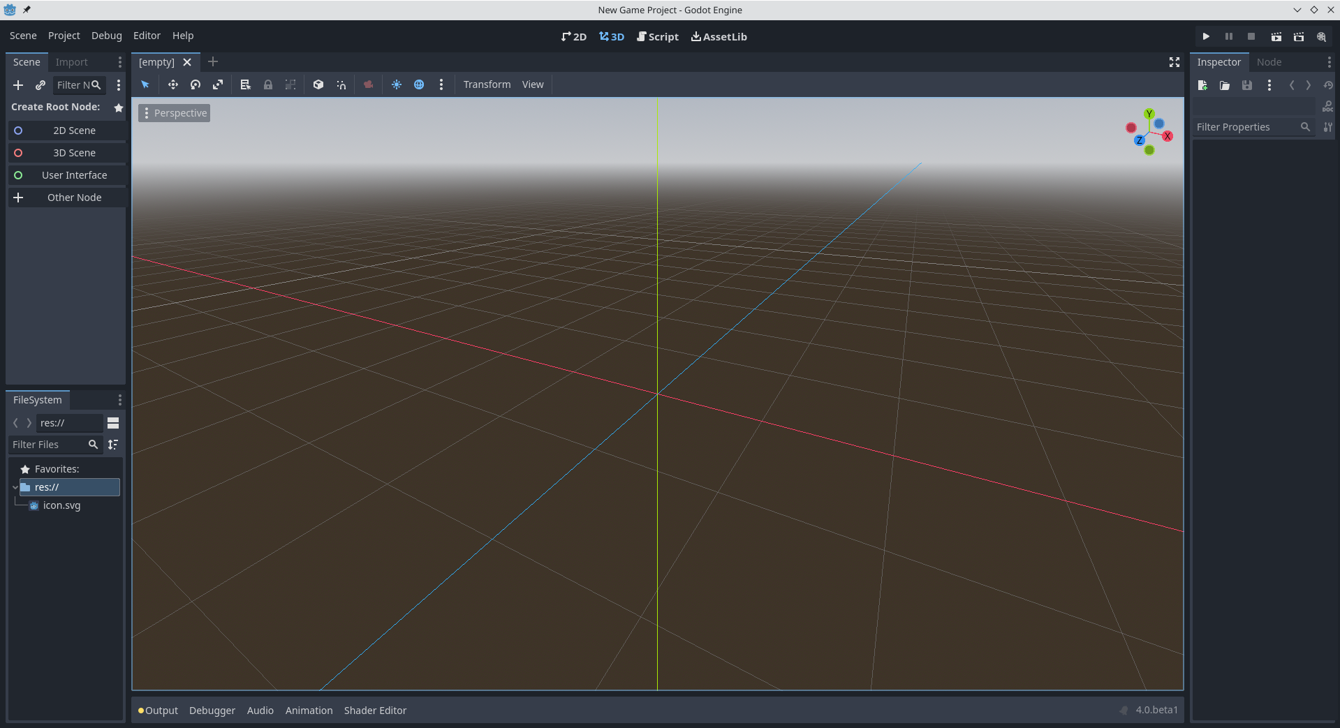 Create Root Node buttons overlap their container border · Issue #65928 · godotengine/godot · GitHub