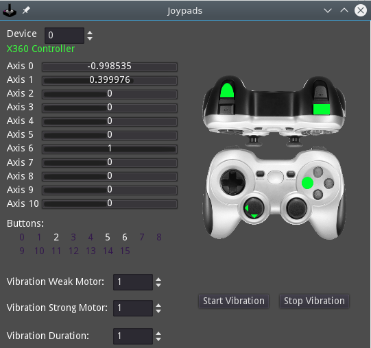 Testing report with gamepads on Linux (1.1.0 beta 1) · Issue #211 ...