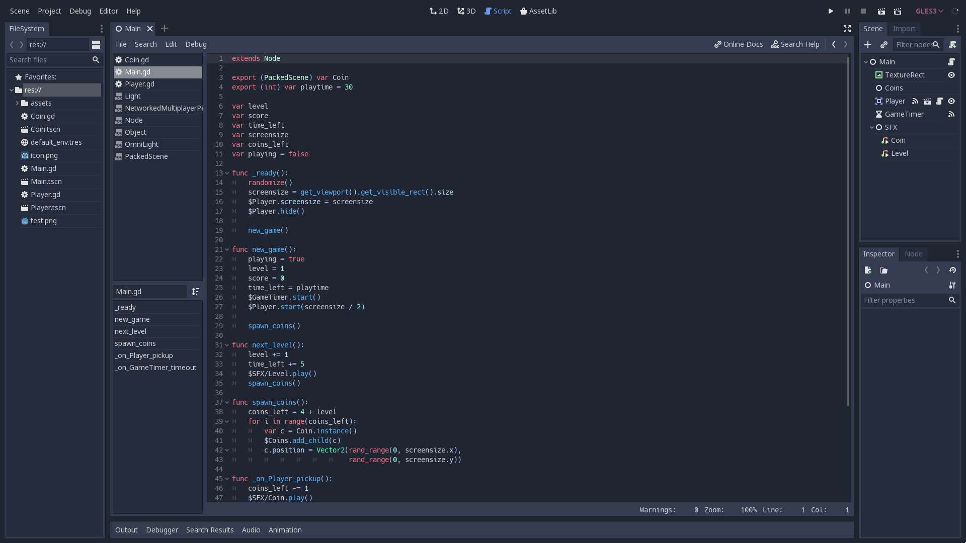 Option to have a bigger text editor area · Issue #5473 · godotengine ...