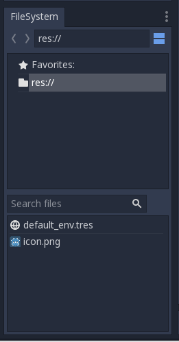 Grid View button's icon in FileSystem dock is not shown in new project · Issue #26456 ...