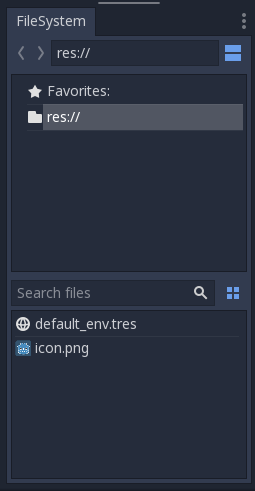 Grid View button's icon in FileSystem dock is not shown in new project · Issue #26456 ...