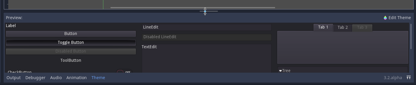 The Theme editor panel cannot be resized · Issue #31999 · godotengine/godot · GitHub