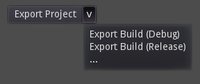Improve the Release/Debug export workflow · Issue #1071 · godotengine/godot-proposals · GitHub