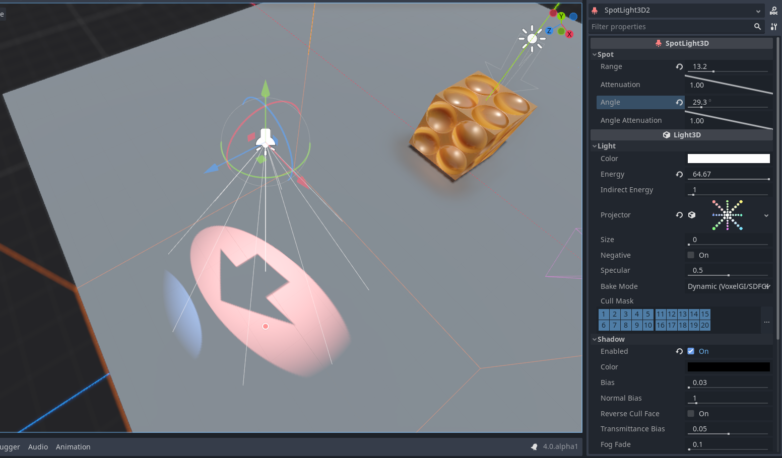 Vulkan: Projector property in SpotLight3D does not work properly · Issue #57695 · godotengine ...