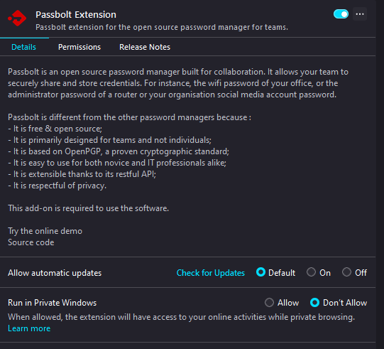 Error message on login with firefox 82 · Issue #404 · passbolt/passbolt_api · GitHub