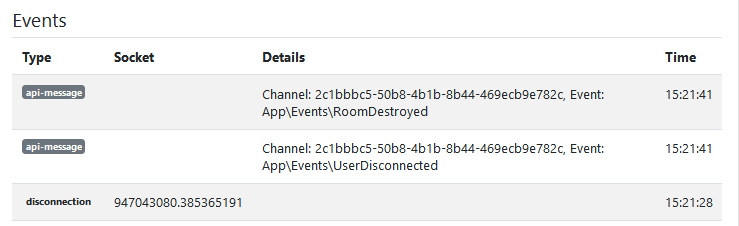 Sudden loss of all broadcasts - have no idea what happened · Issue #569 · beyondcode/laravel ...
