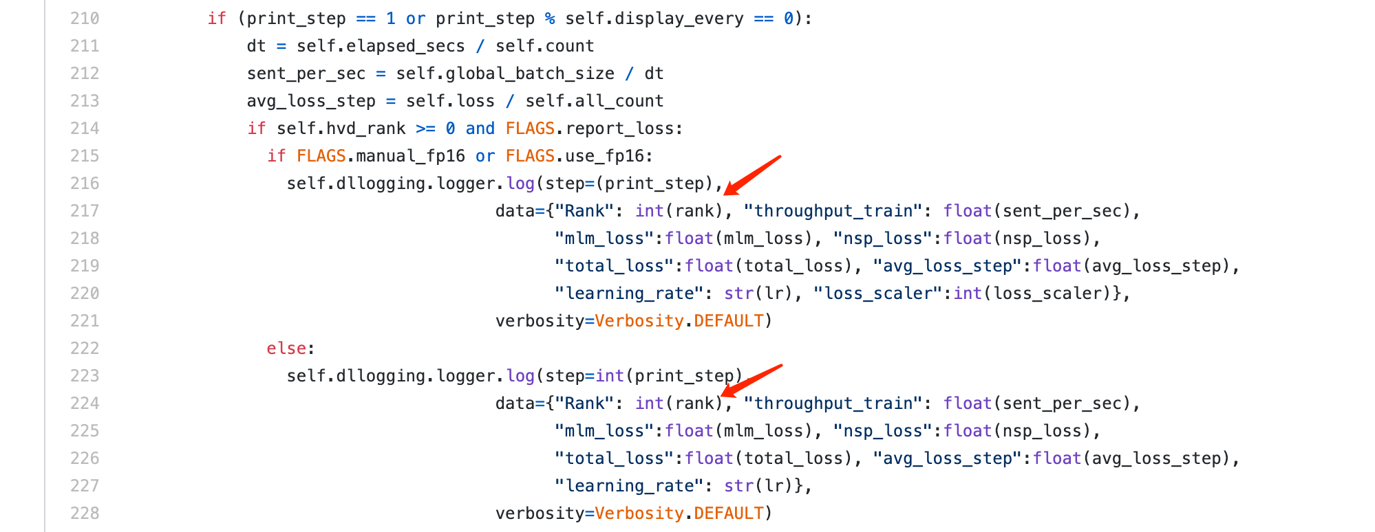 [BERT/TensorFlow1.15] Variable `rank` not defined？ · Issue #554 · NVIDIA/DeepLearningExamples ...